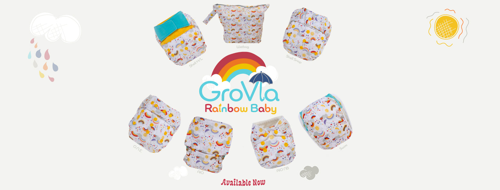 GroVia - Rainbow Baby Limited Edition Print — Cloth Diaper Kids